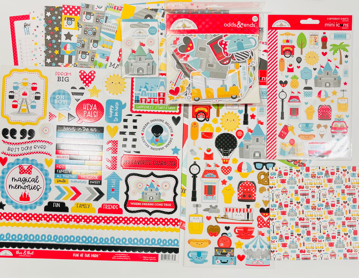 Doodlebug Fun at the Park Bundle – 3 Craft Chicks