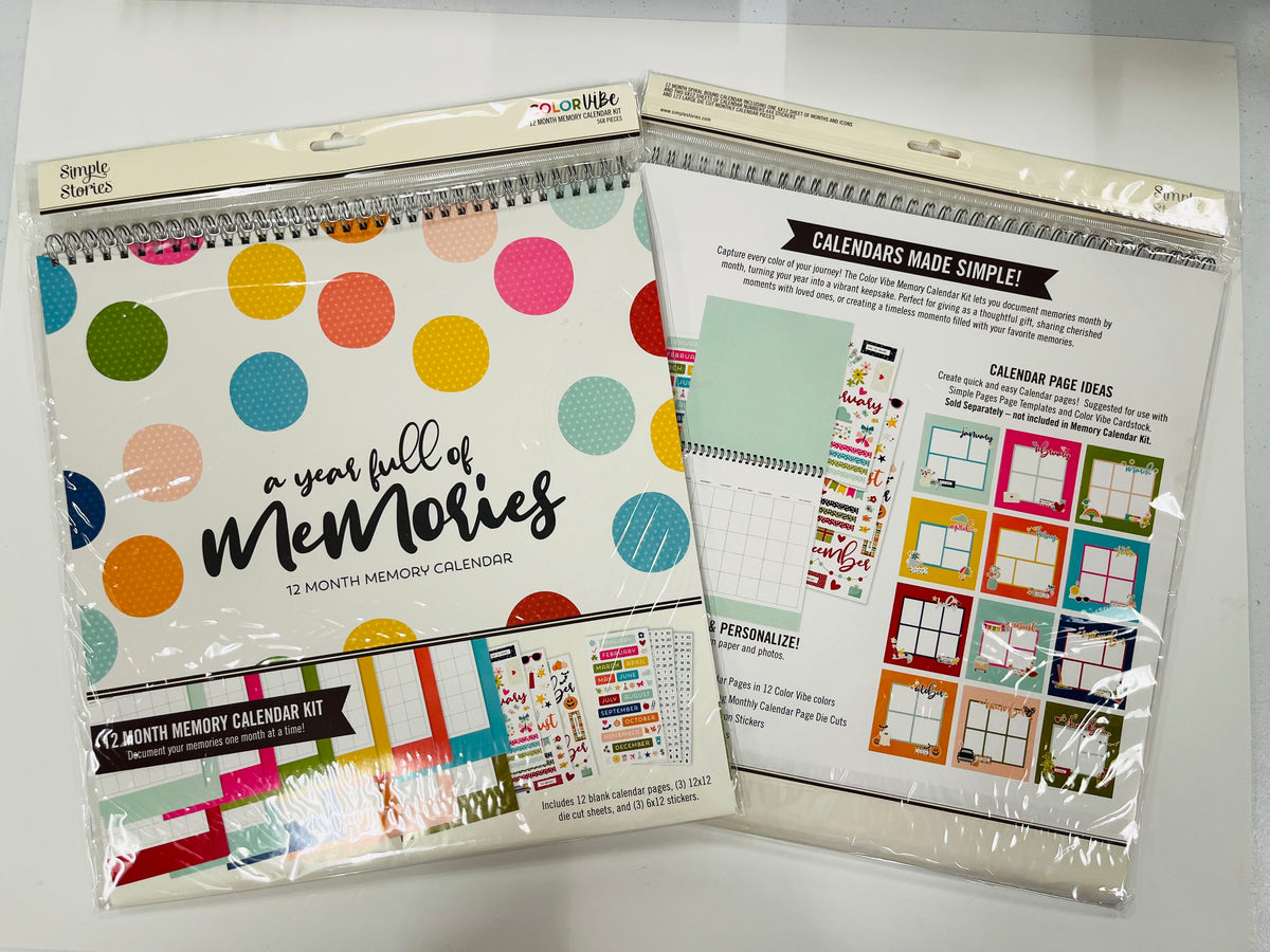 Simple Stories Calendar – 3 Craft Chicks
