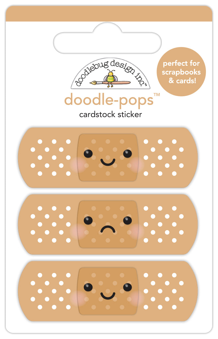 Doodlebug Happy Healing All Better Doodle Pop 3 Craft Chicks