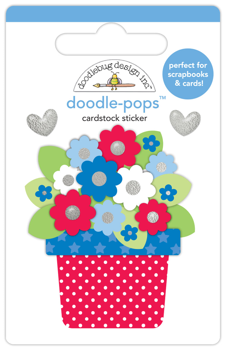 Doodlebug Hometown USA Festive Floral – 3 Craft Chicks