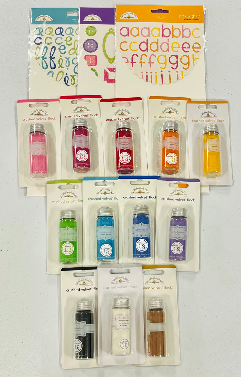 Doodlebug Flocking Bundle – 3 Craft Chicks