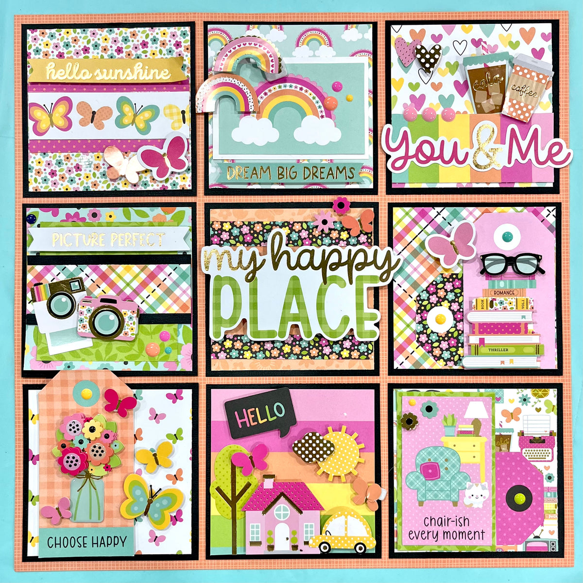 Hello Again 12x12 Sampler Kit (Non-Subscription) – 3 Craft Chicks