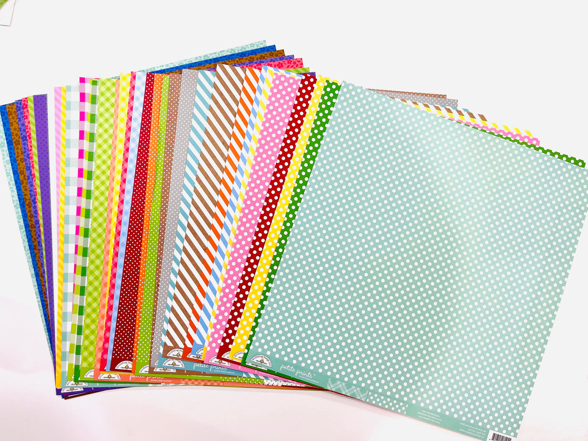 Petite Print Paper Bundle – 3 Craft Chicks