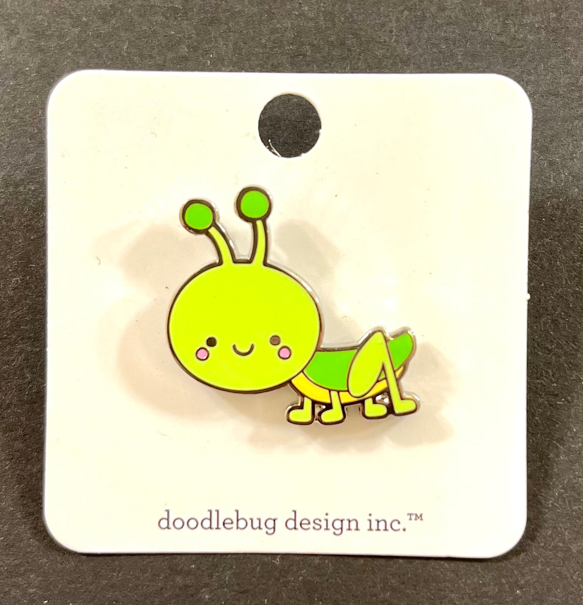 Doodlebug Collectible Pin- Hopper – 3 Craft Chicks
