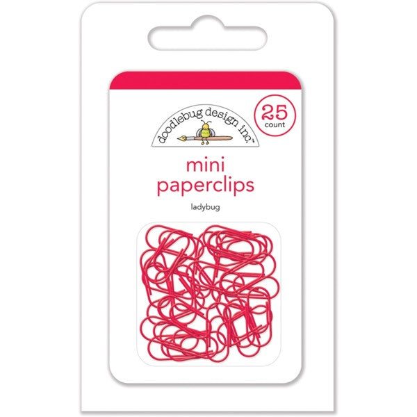 Doodlebug Paper Clips Ladybug – 3 Craft Chicks